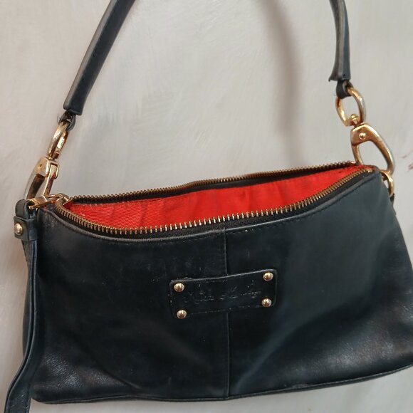 Kate Landry | Bags | Kate Landry Leather Shoulderwristlet | Poshmark